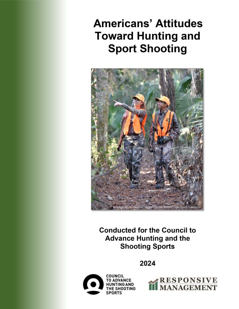 Americans' Attitudes Toward Hunting and Sport Shooting 2024 Report ...